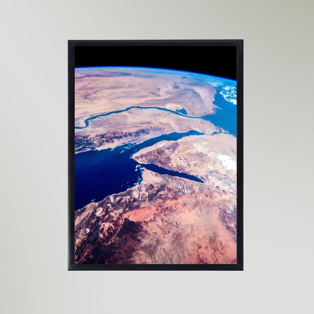 Earth From Space NASA Print Poster Picture Gift in Various Sizes ...