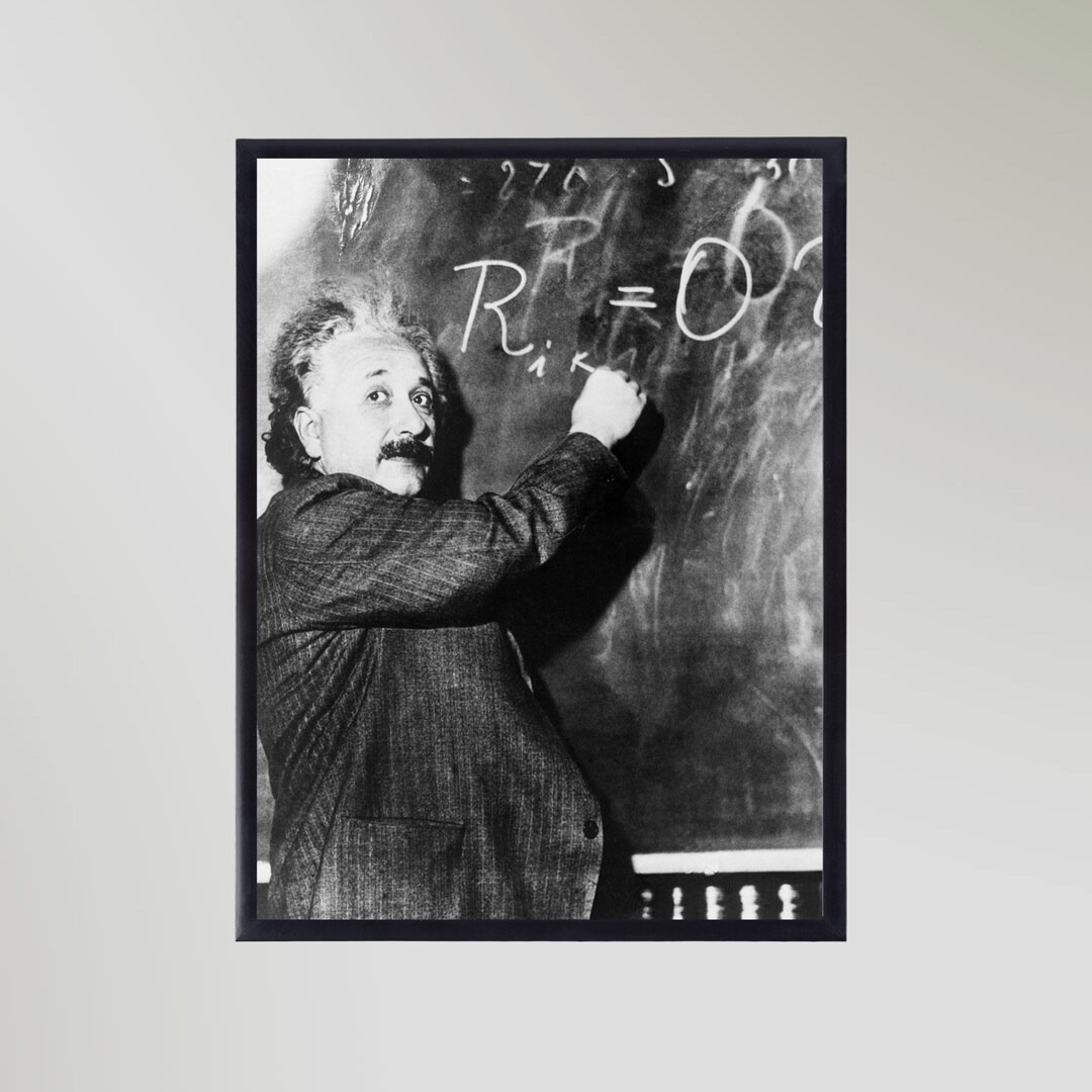 Albert Einstein Print Poster Picture Gift in Various Sizes Unframed - Etsy