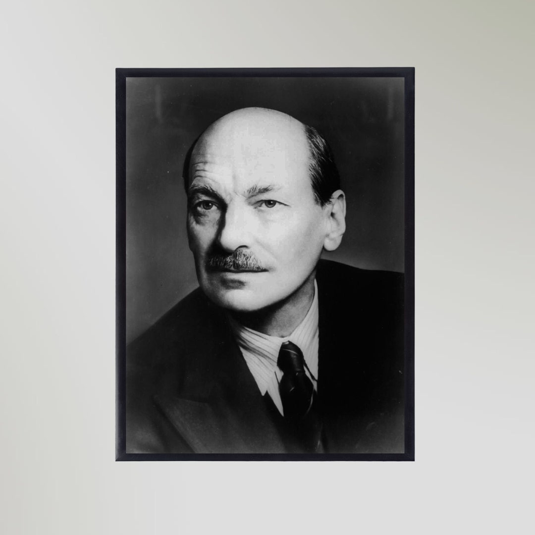 Clement Attlee (1945) Print Poster Picture Gift in Various Sizes ...