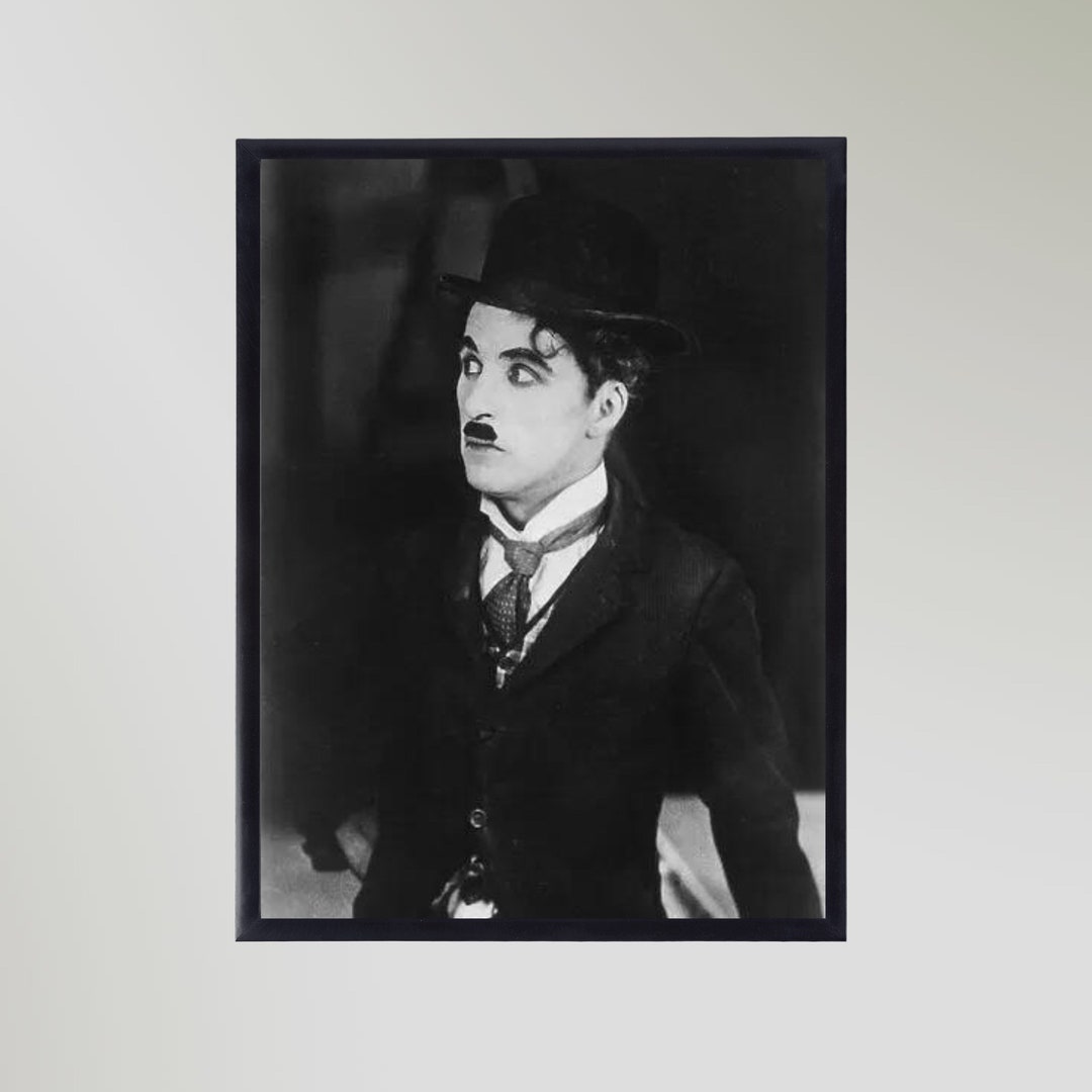 Charlie Chaplin Print Poster Picture Gift in Various Sizes Unframed - Etsy