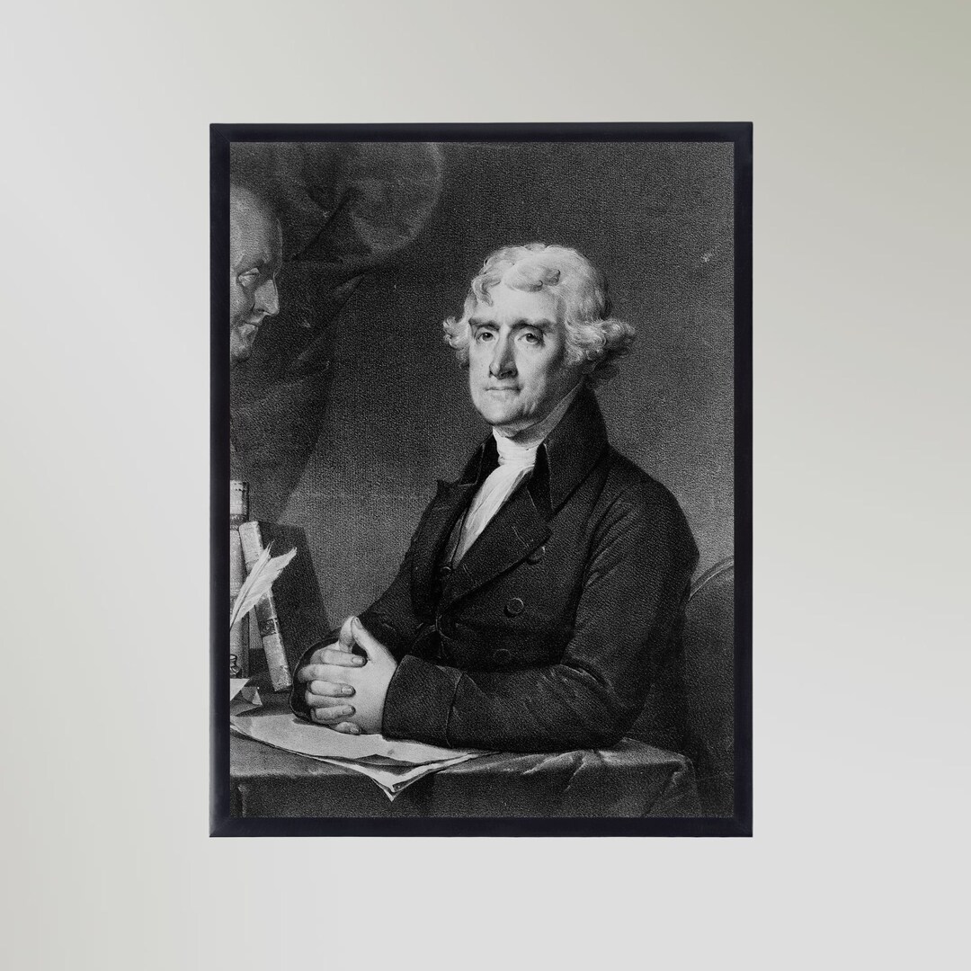 Thomas Jefferson Print Poster Picture Gift in Various Sizes Unframed - Etsy