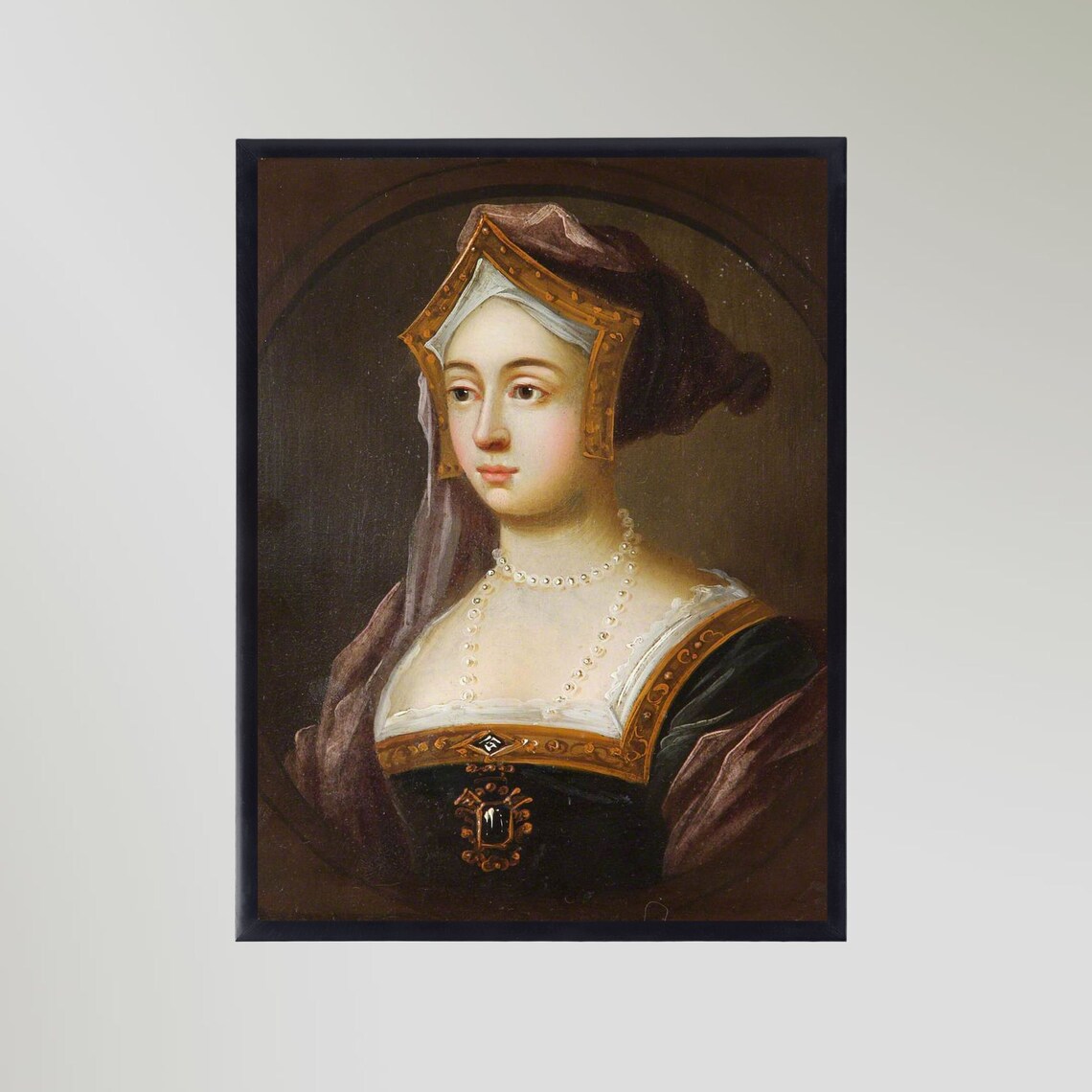 Anne Boleyn Portrait Print Poster Picture Gift in Various Sizes ...
