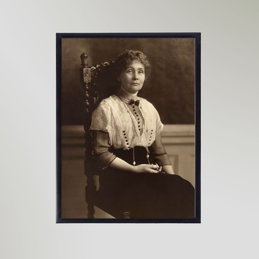 Emily Pankhurst (1913) Print Poster Picture Gift in Various Sizes Unframed - Etsy