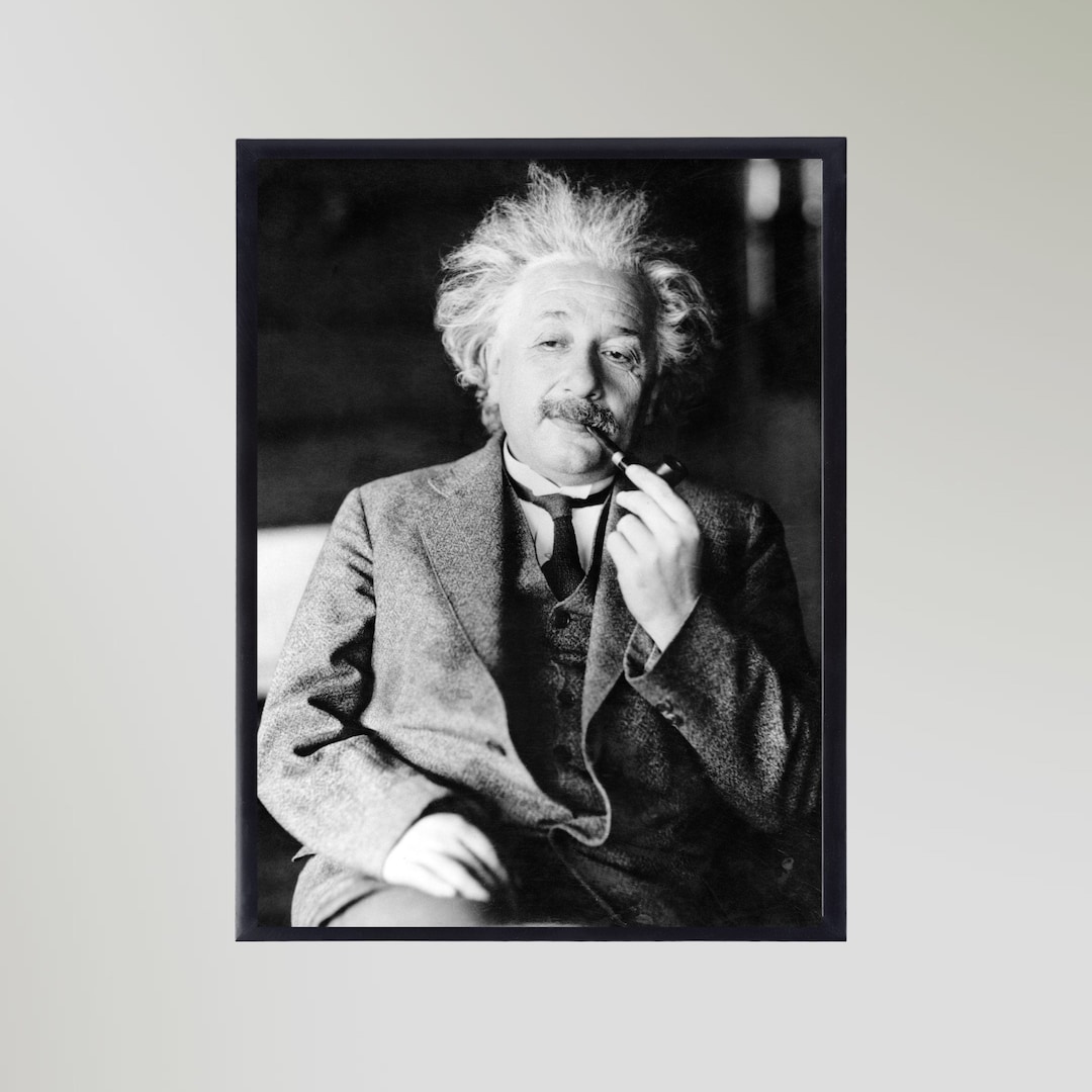 Albert Einstein Print Poster Picture Gift in Various Sizes Unframed - Etsy
