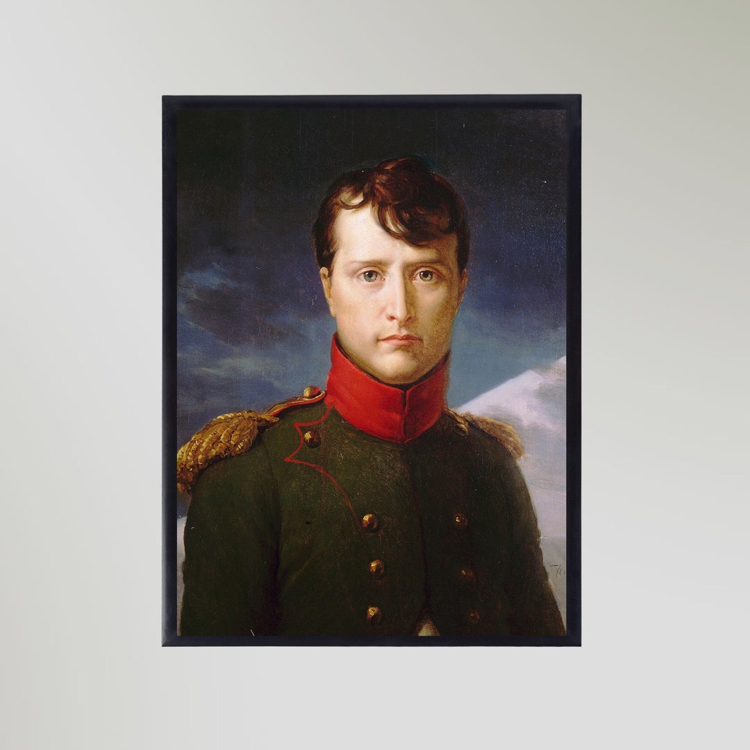 Napoleon Bonaparte of France Portrait Print Poster Picture Gift in ...