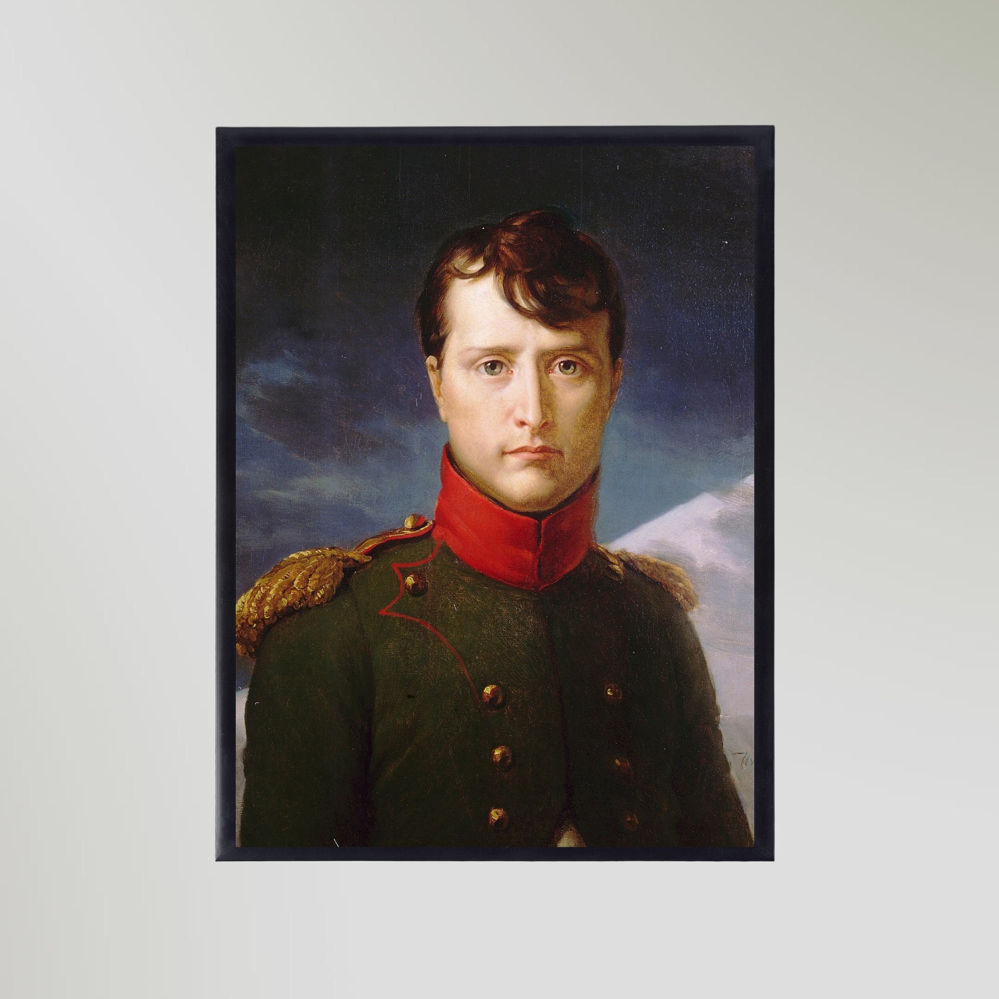 Napoleon Bonaparte of France Portrait Print Poster Picture Gift in ...
