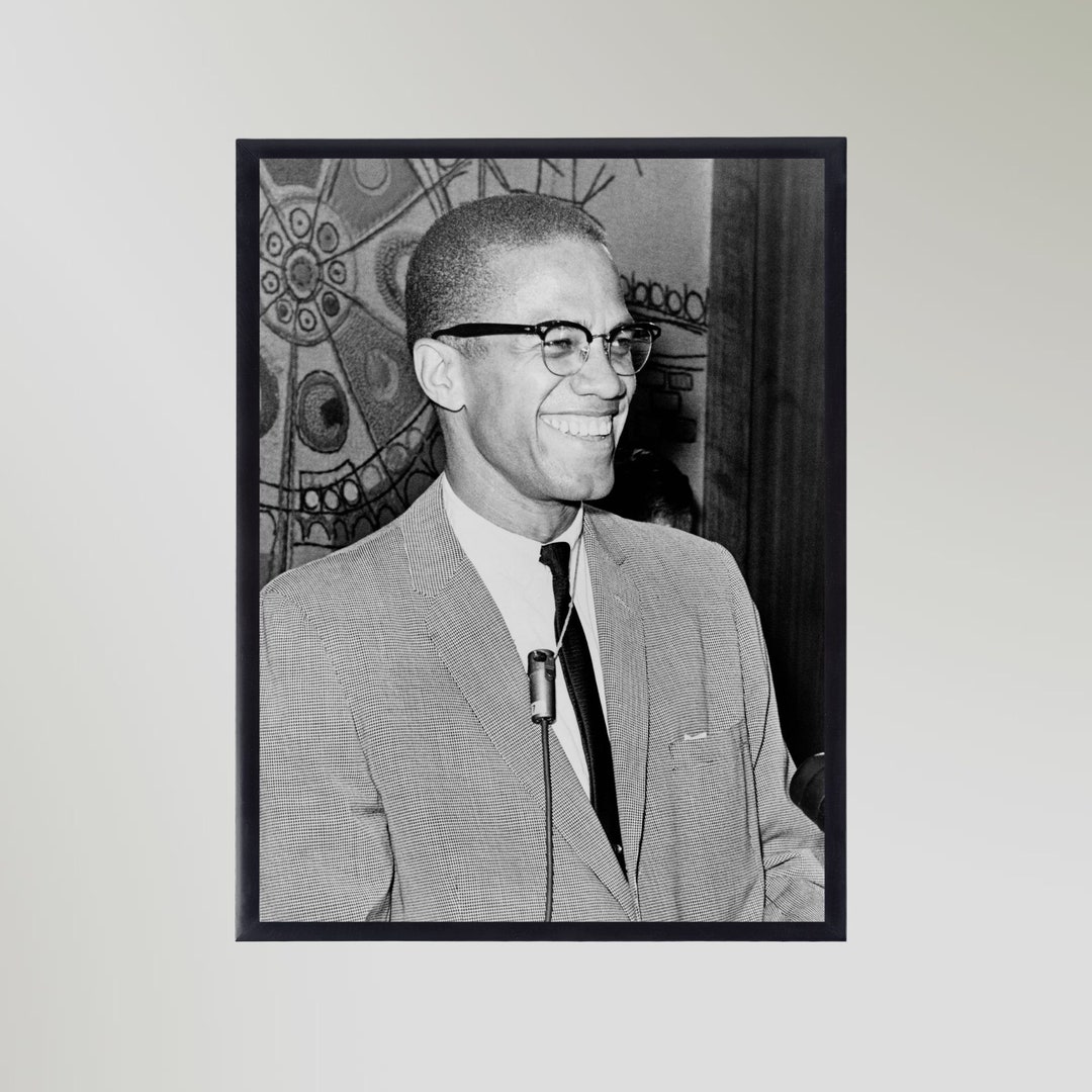 Malcolm X Print Poster Picture Gift in Various Sizes Unframed - Etsy