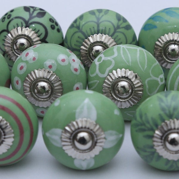 Painted Drawer Pulls - Etsy