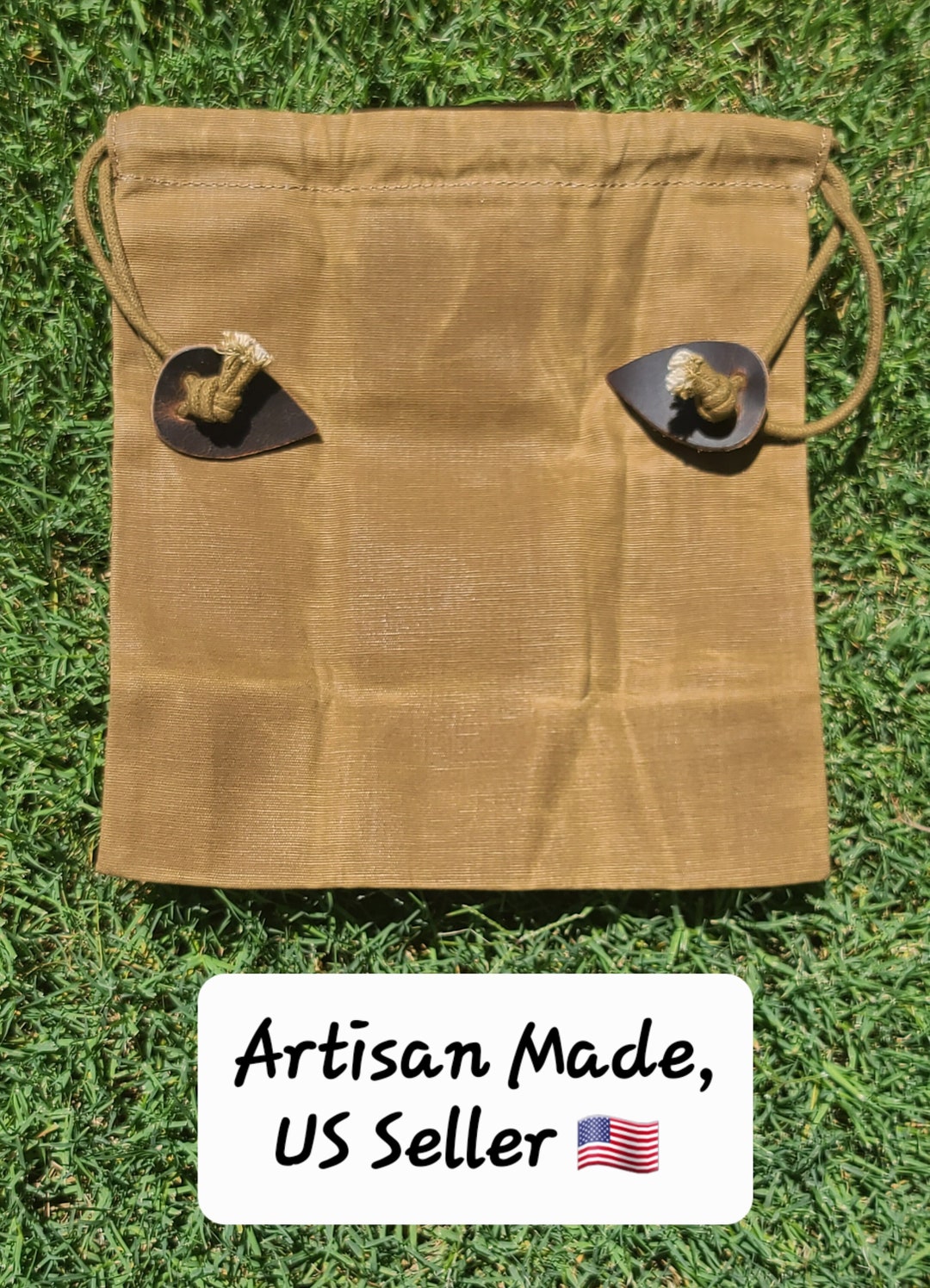 Premier Canvas Drawstring Bag Trail Pouch Foraging Hiking Camping ...