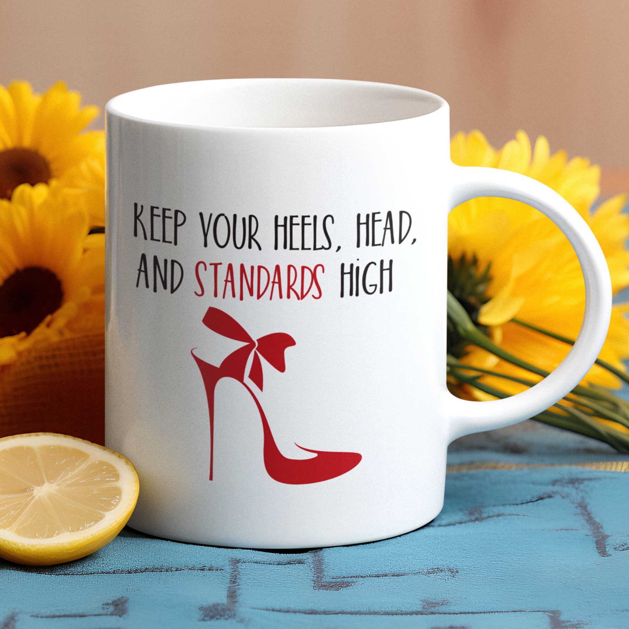 Shoes Mug Shoe Lover, Feminist Gift, Affirmation Mug, Self Love Mug ...