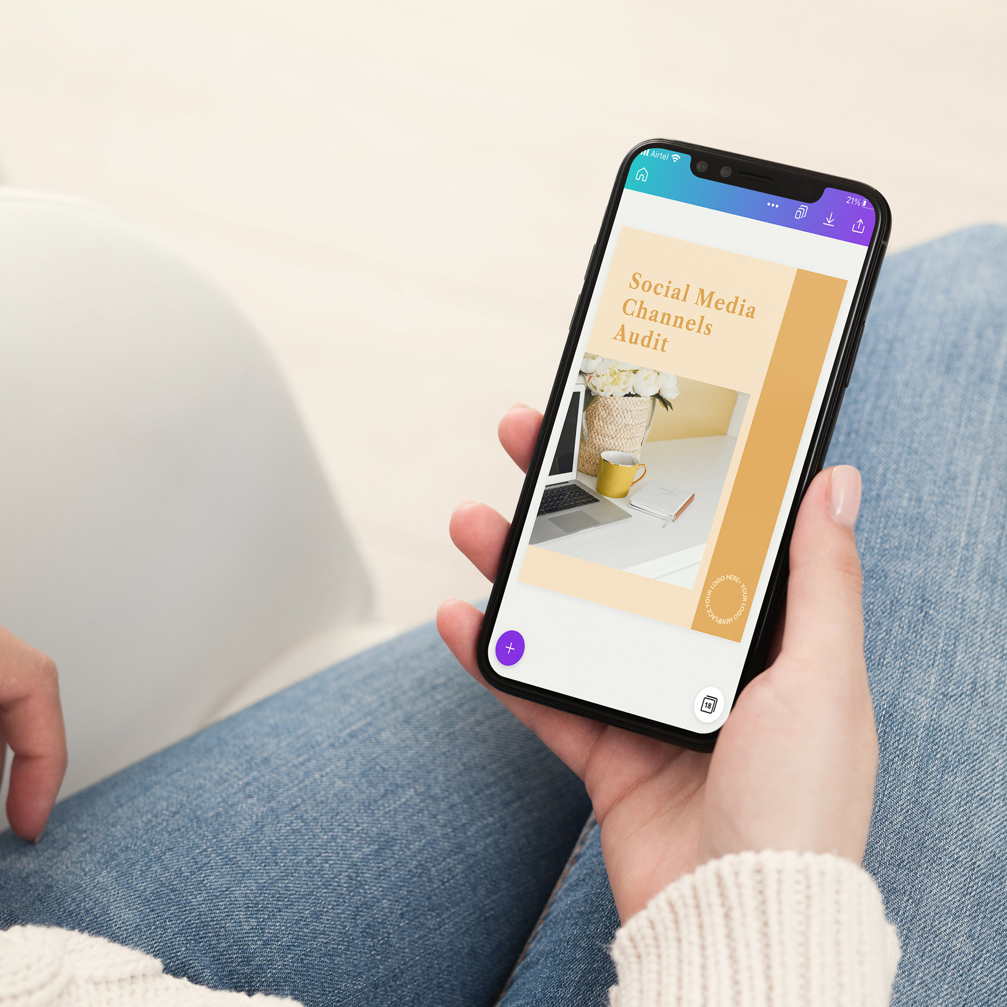 Social Media Audit Template|canva Template|audit Report Guide|social ...