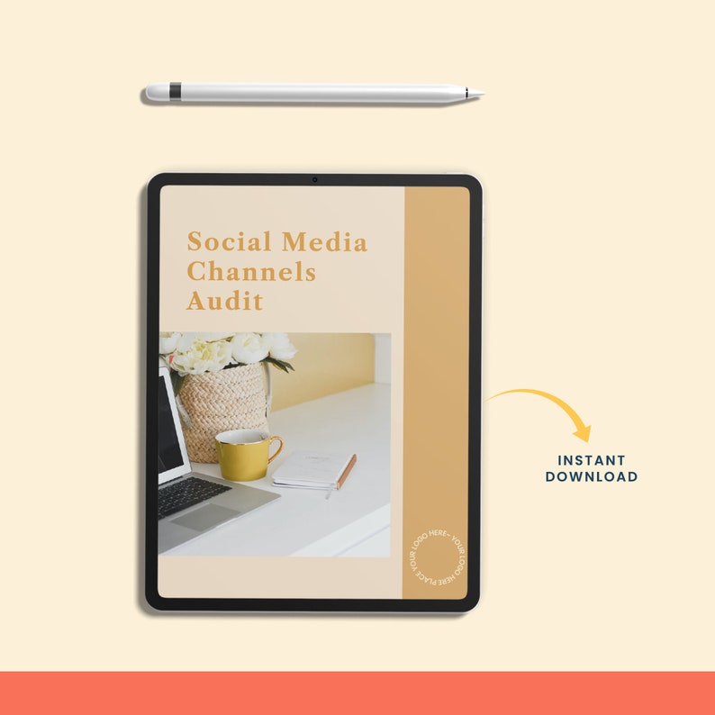 Social Media Audit Template|canva Template|audit Report Guide|social ...