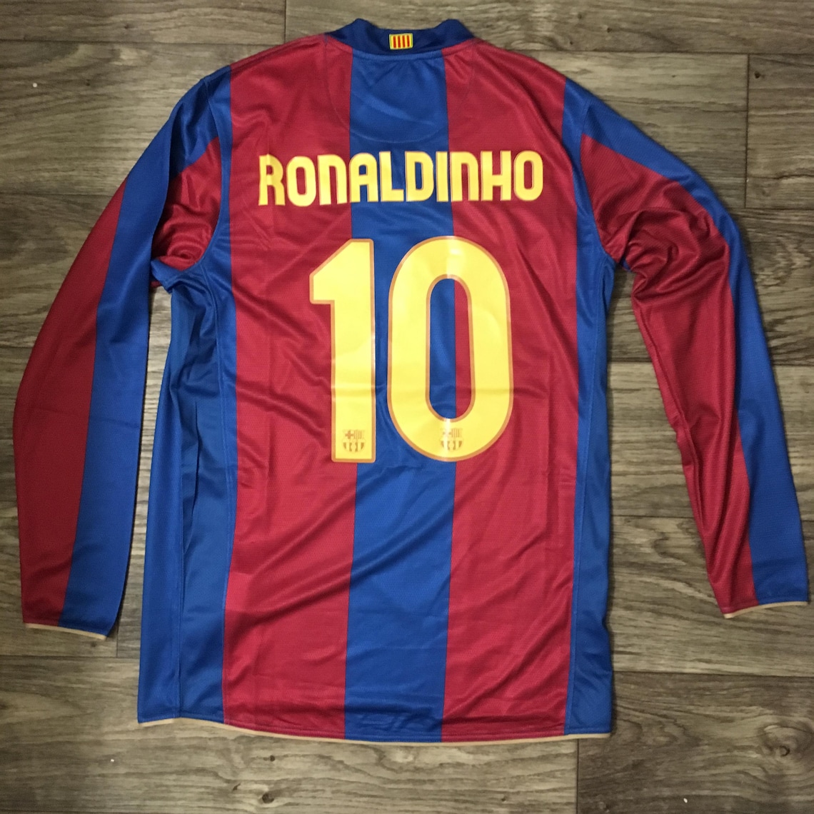 Ronaldinho Jersey Barcelona Soccer Men Medium - Etsy