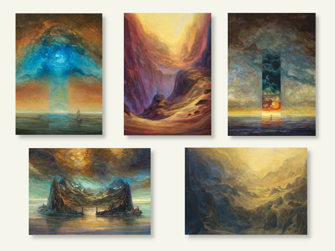 Stefan Bleyl Postcard Set - Etsy