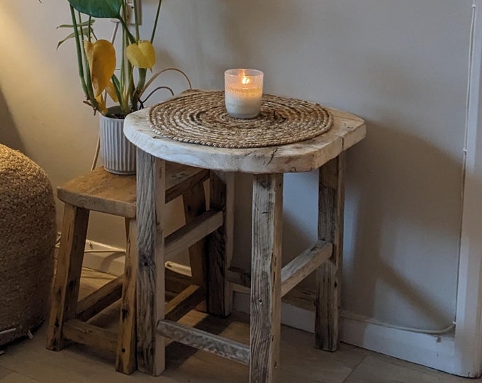 Old Beam Console Table Unique Old Wood Rustic Style Table Loft Organic ...