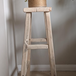 Wooden Stool - Etsy