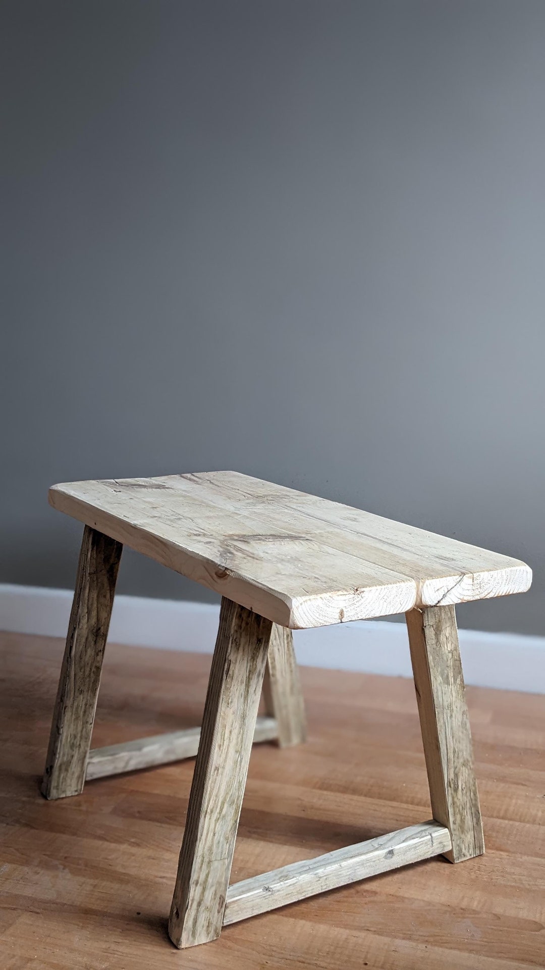 Small Rustic Bench - Etsy