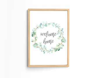 Welcome Home Wall Art - Etsy