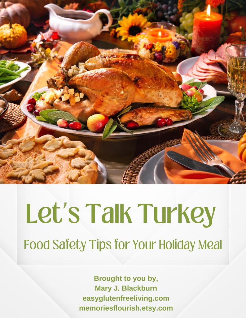 Let's Talk Turkey, Food Safety Tips for Your Holiday Meal - Etsy