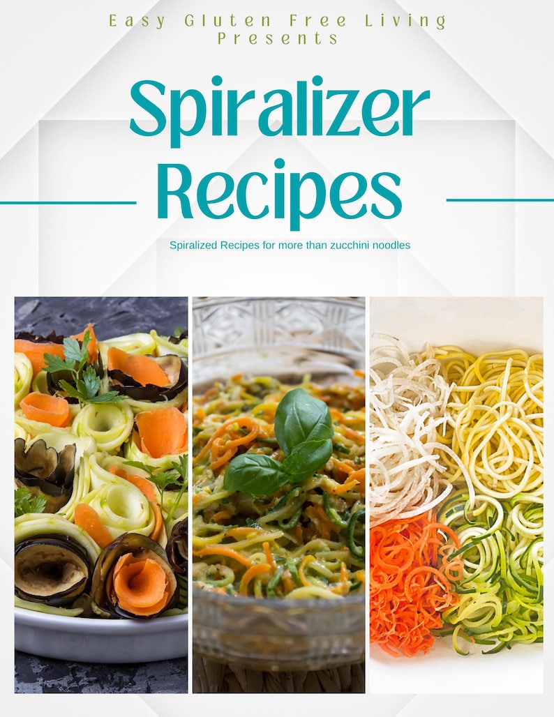Spiralizer Recipes - Etsy