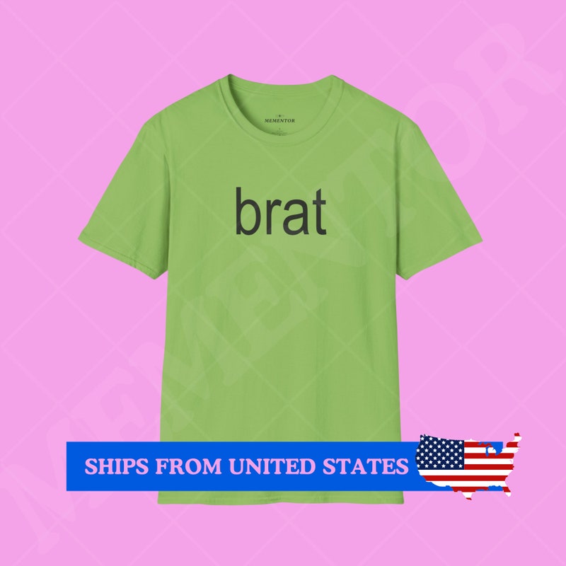 Brat Shirt - Etsy
