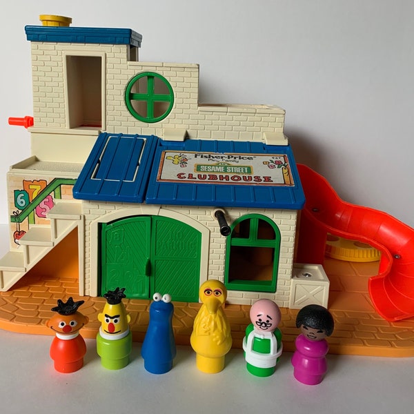 Sesame Street Little People House - Etsy
