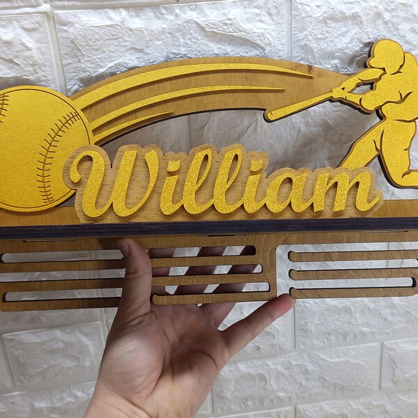 Baseball Trophy Medal Display - Etsy