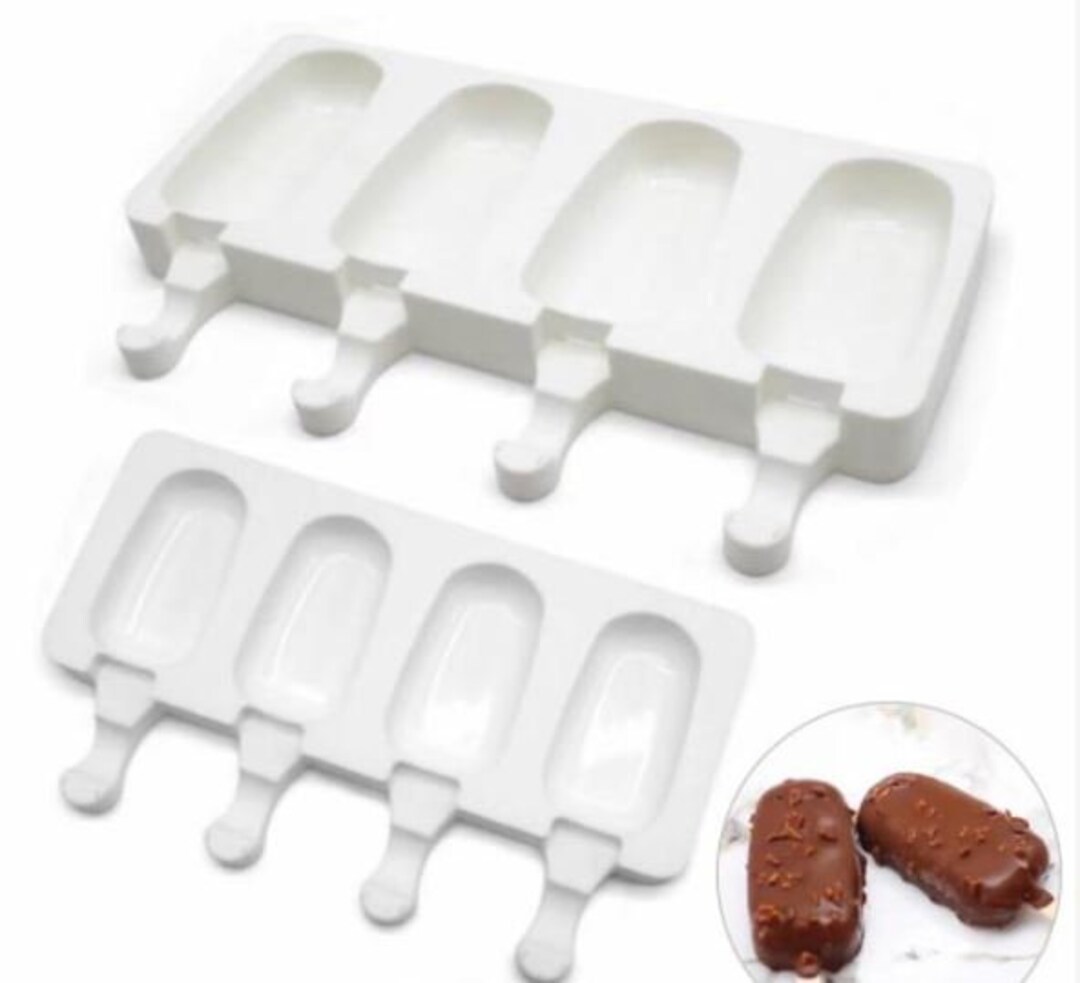 Large Magnum 4 Cavity Silicon Popsicle Mold - Etsy