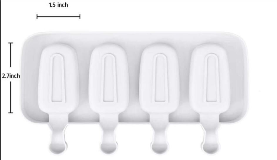 Mini Magnum 4 Cavity Silicon Popsicle Mold - Etsy