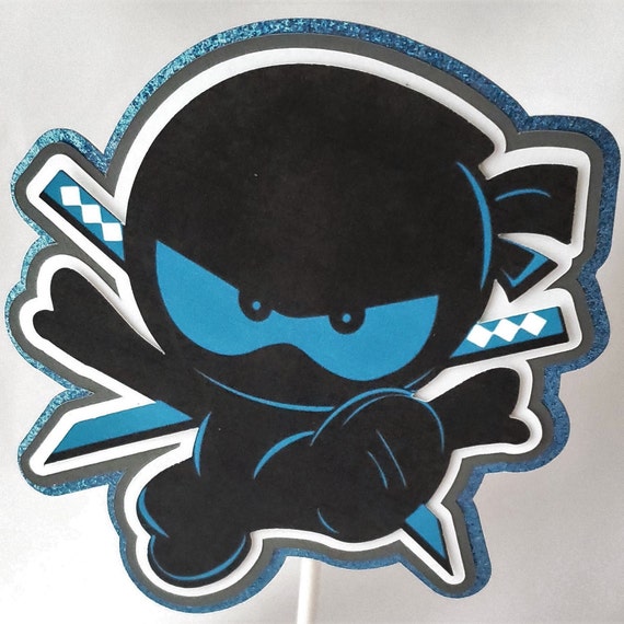 Ninja Birthday Cake Topper - Etsy