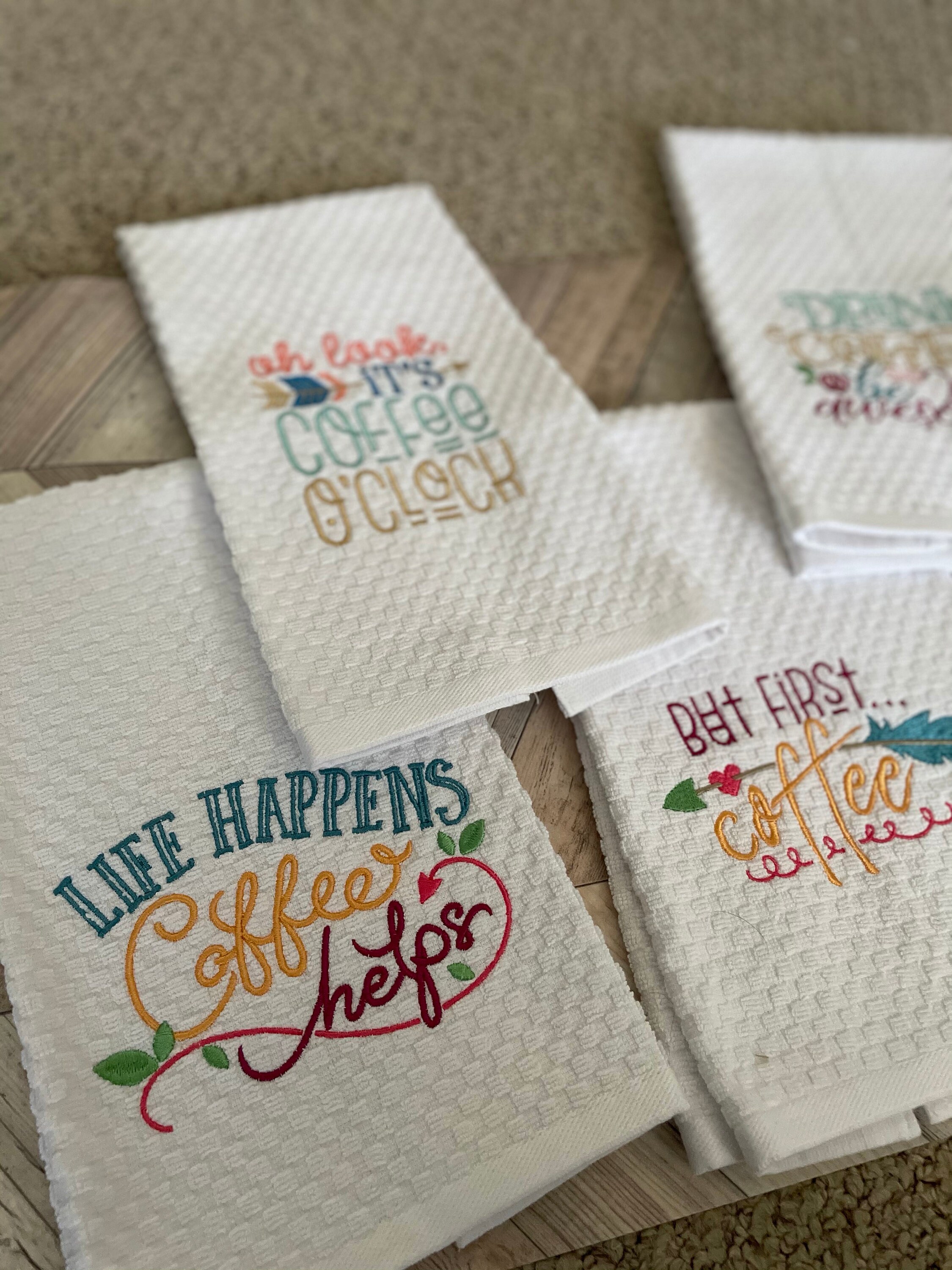 Clever Coffee Kitchen Towels - Etsy Italia