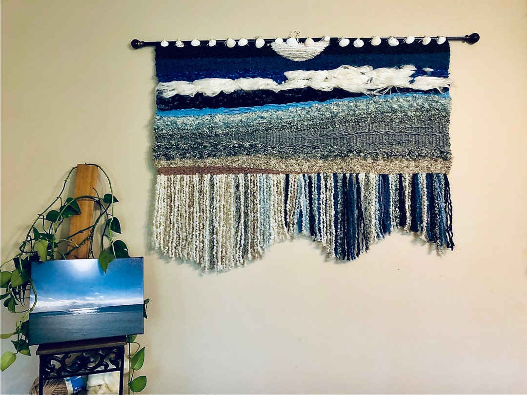 Woven Wall Art, Wall Decor, Weaving, Handwoven Fiber Art, Wall Textile ...