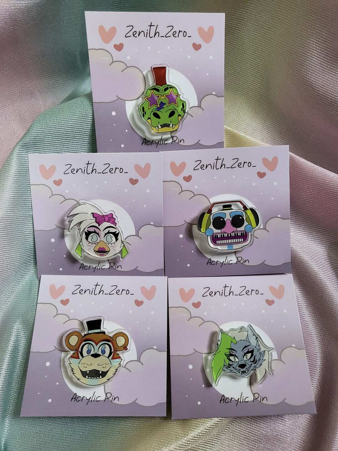 Fnaf Security Breach Pins - Etsy