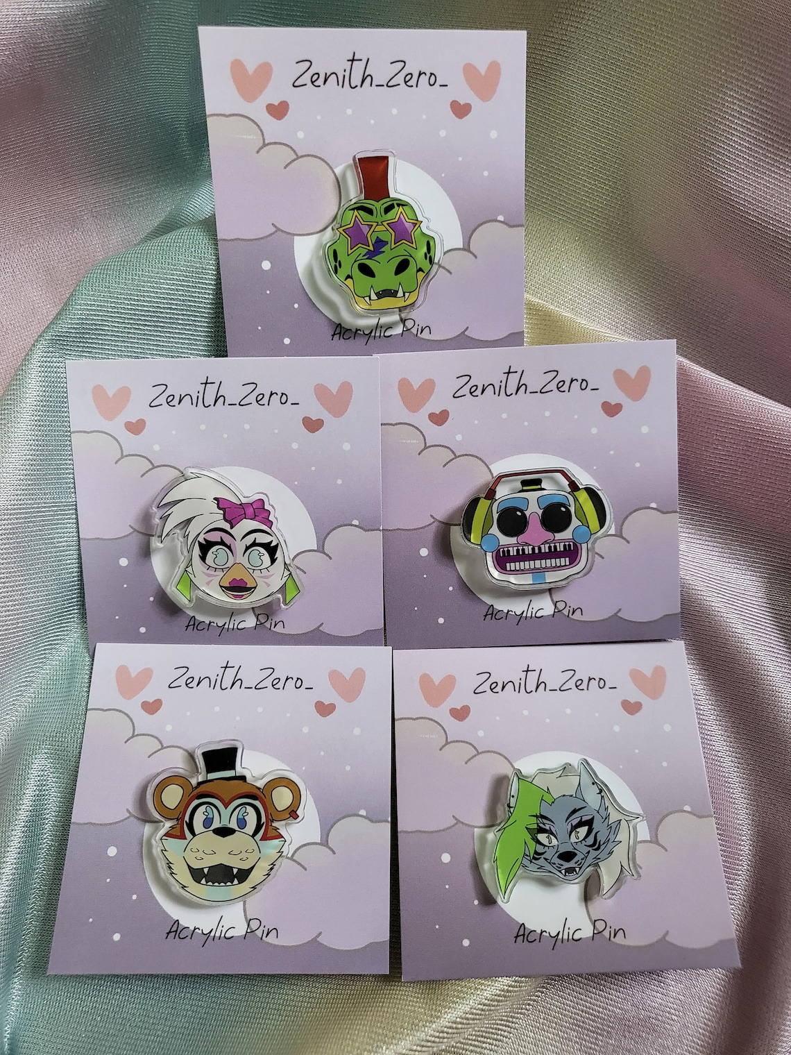 Fnaf Security Breach Pins - Etsy