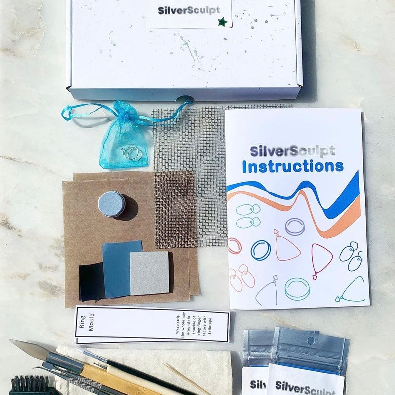 Silver Clay Jewelry - Etsy