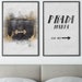 Romantic Love Quotes Watercolour Calligraphy Painting Prints Home Decor ...