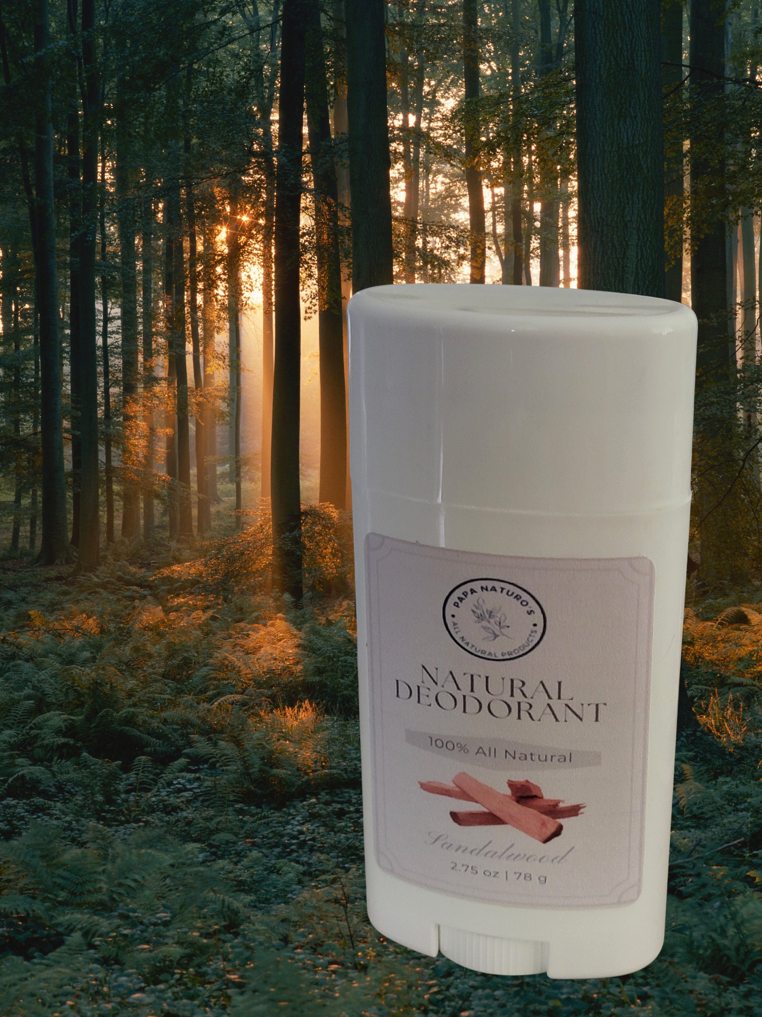 Aluminum/paraben FREE Deodorant All-natural Men's Eucalyptus Mint ...