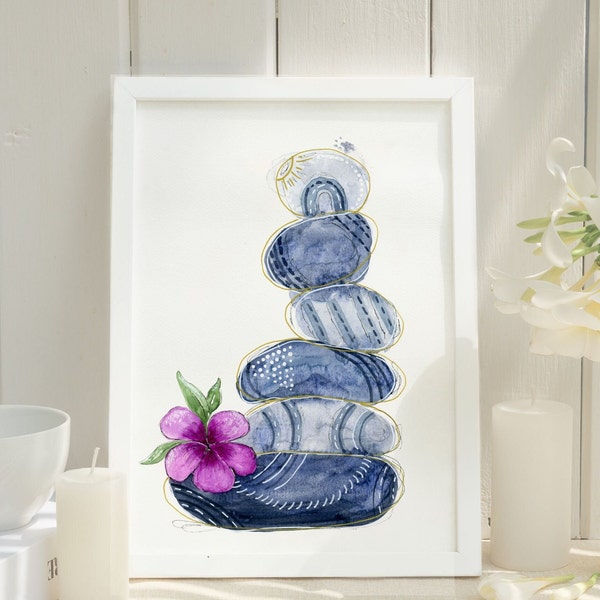 Watercolor Flowers Greeting Cards Floral Notecards Blank Stationery ...