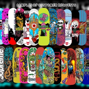Skateboard Graphic Requests - Etsy