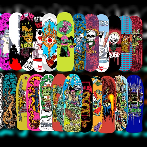 Skateboard Decal - Etsy