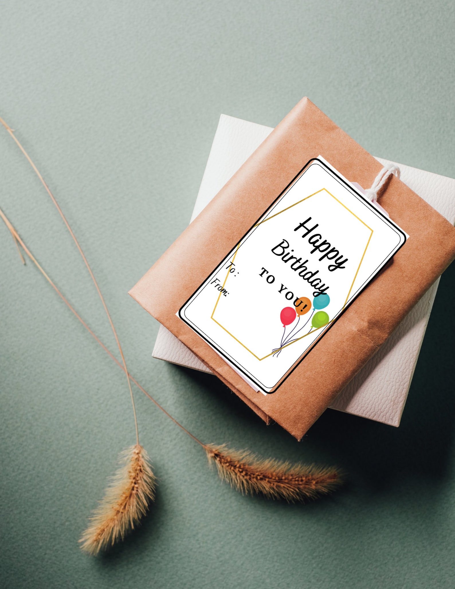 Happy Birthday Gift Tags Printable, Birthday Gift Tags Printable, Gift ...