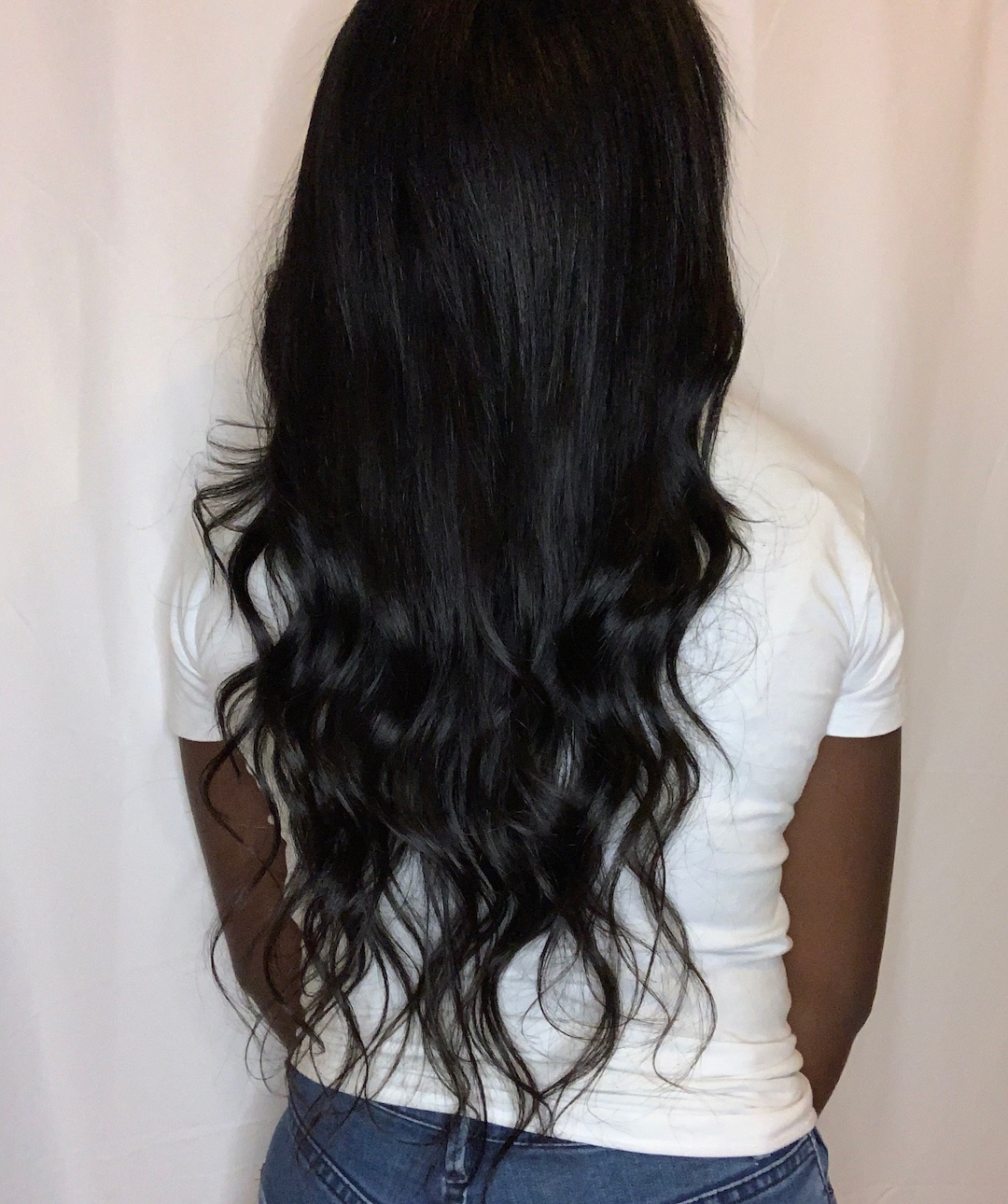 Virgin Brazilian Straight Clip-in Hair Extensions, 100% Human Hair - Etsy