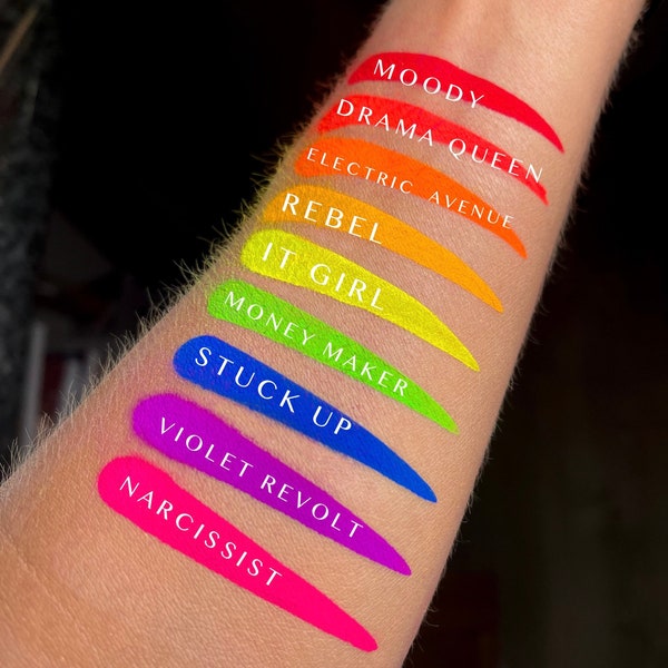 Neon Eyeshadow - Etsy