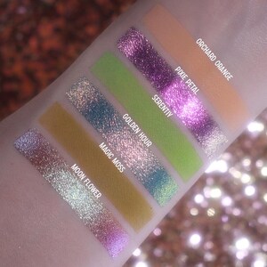 Flutter Palette, Multichrome, Duochrome Makeup, Sparkly Eyeshadow ...