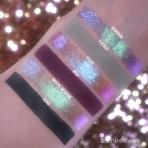 Flutter Palette, Multichrome, Duochrome Makeup, Sparkly Eyeshadow ...