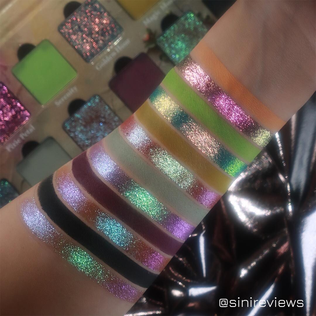 Flutter Palette, Multichrome, Duochrome Makeup, Sparkly Eyeshadow ...