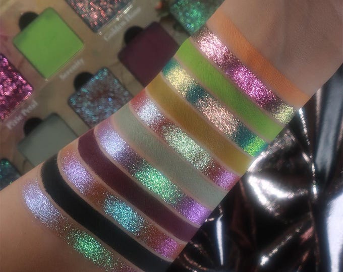 Flutter Palette, Multichrome, Duochrome Makeup, Sparkly Eyeshadow ...