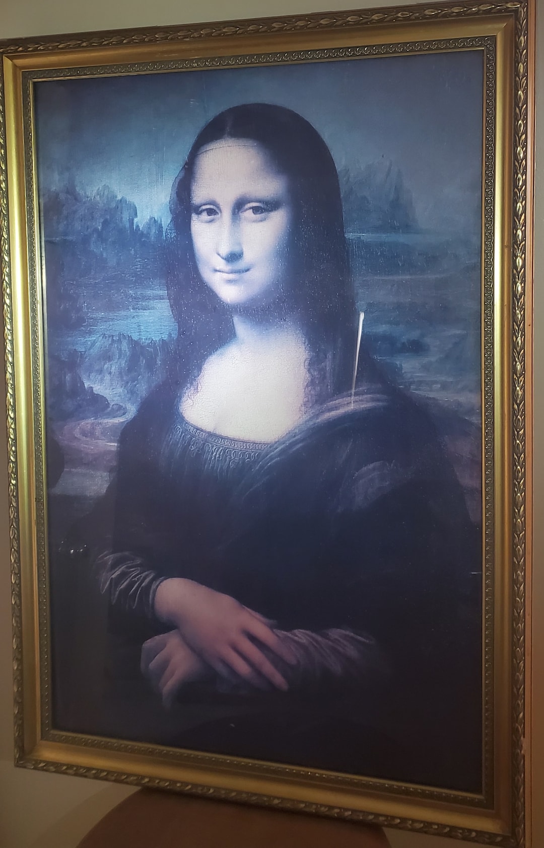 Very Old Mona Lisa Reproduction - Etsy