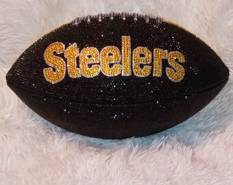 Custom Bling Football Rhinestone Football Personalized Football - Etsy