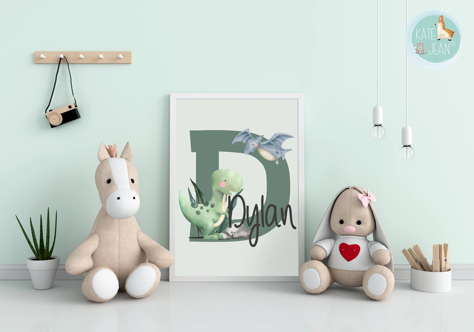 Dinosaur Watercolor Clipart Neutral Dino Clipart Cute - Etsy